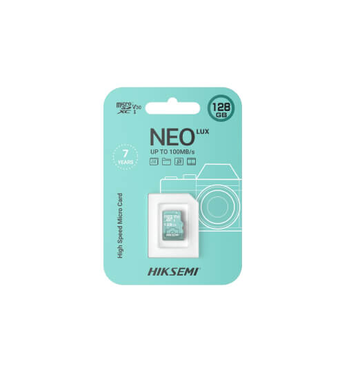 MEMORIA MICRO SD 128GB NEO LUX | SEGO Seguridad Óptima